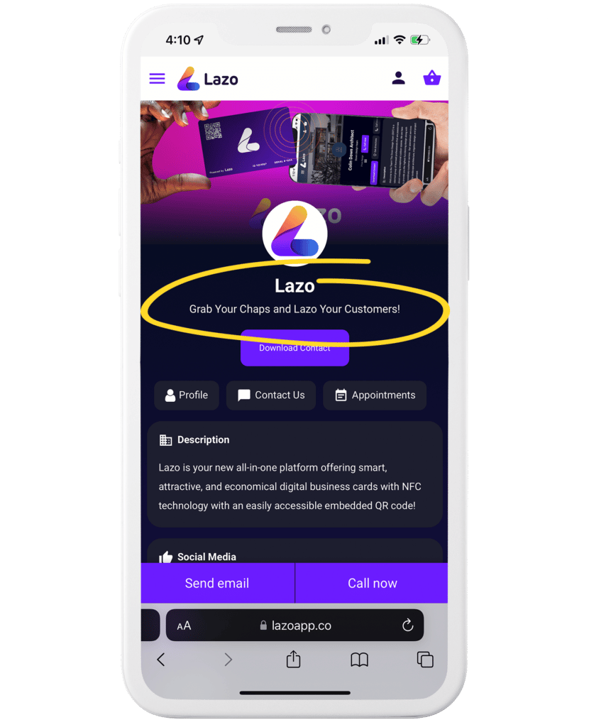 Lazo App – Connecting Businesses